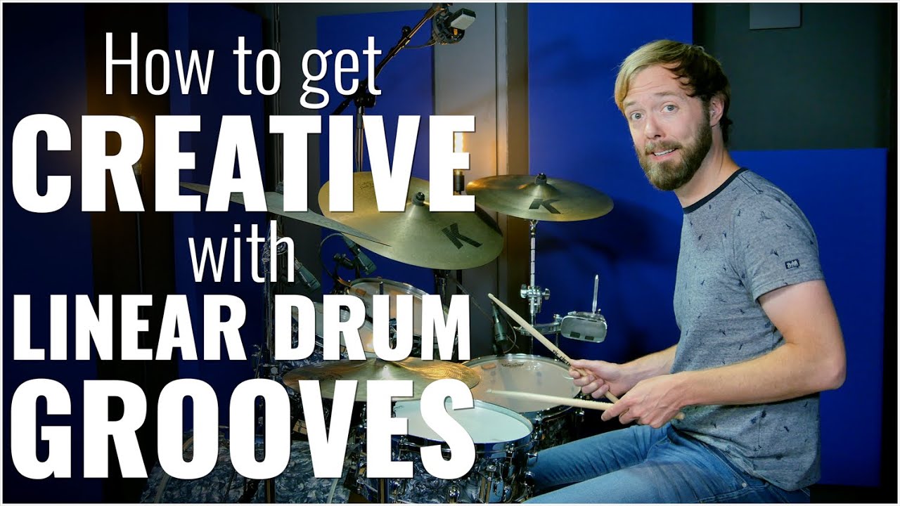 Get Creative with Linear Drum Grooves // Drum Lesson w/ DrummerMartijn ...