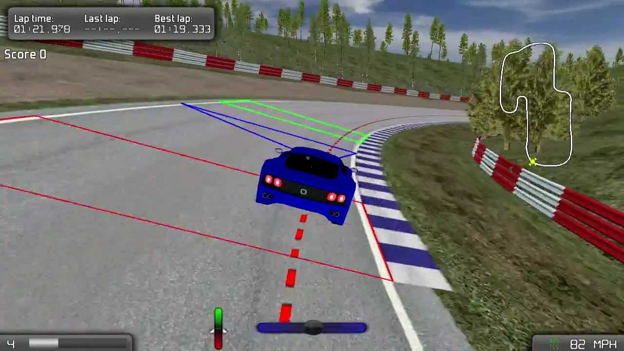 VDrift: New AI test run - YouTube