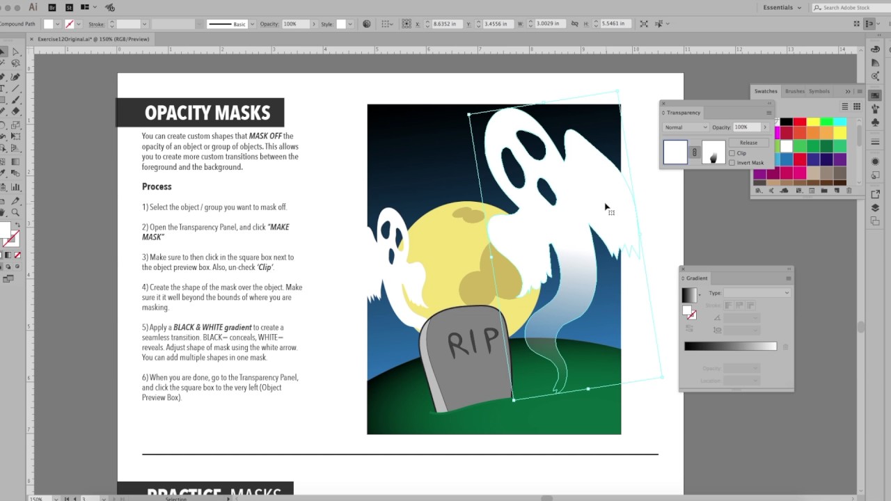 Opacity Masks - YouTube