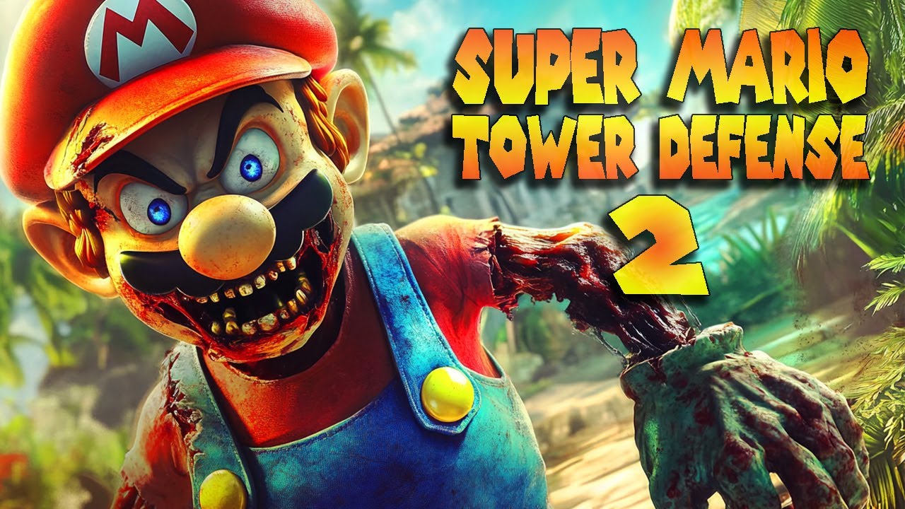 SUPER MARIO ZOMBIES: TOWER DEFENSE 2 (Call of Duty Zombies) - YouTube