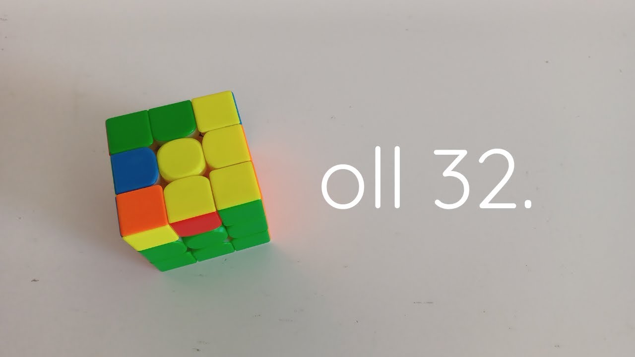 which oll 32 alg is for you? - YouTube