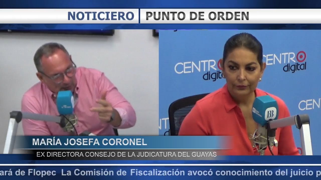 María Josefa Coronel defiende derecho de disciplinar a jueces que ...