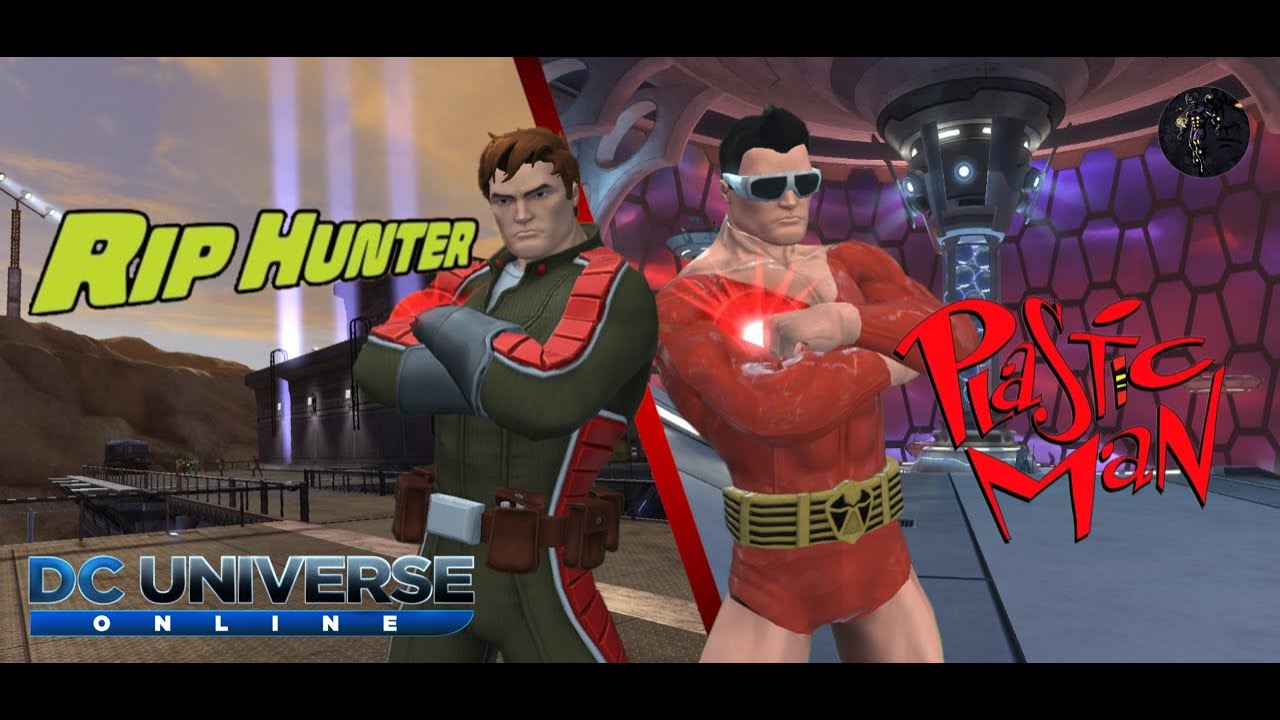 DCUO - Rip Hunter & Plastic Man! Style Showcase - YouTube