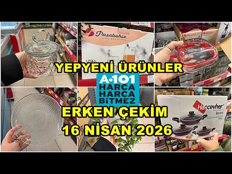 A101’E YENİ GELDİ💃/ERKEN ÇEKİM 16 NİSAN 2026💃İLK BİZ GÖSTERİYORUZ/İLK SEN GÖR🔥A101 BU HAFTA COŞUYOR