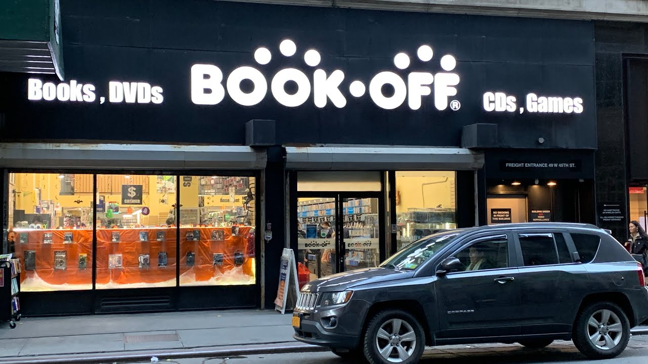 Movie Hunting and Tour of Bookoff NYC, October 21, 2022 - YouTube