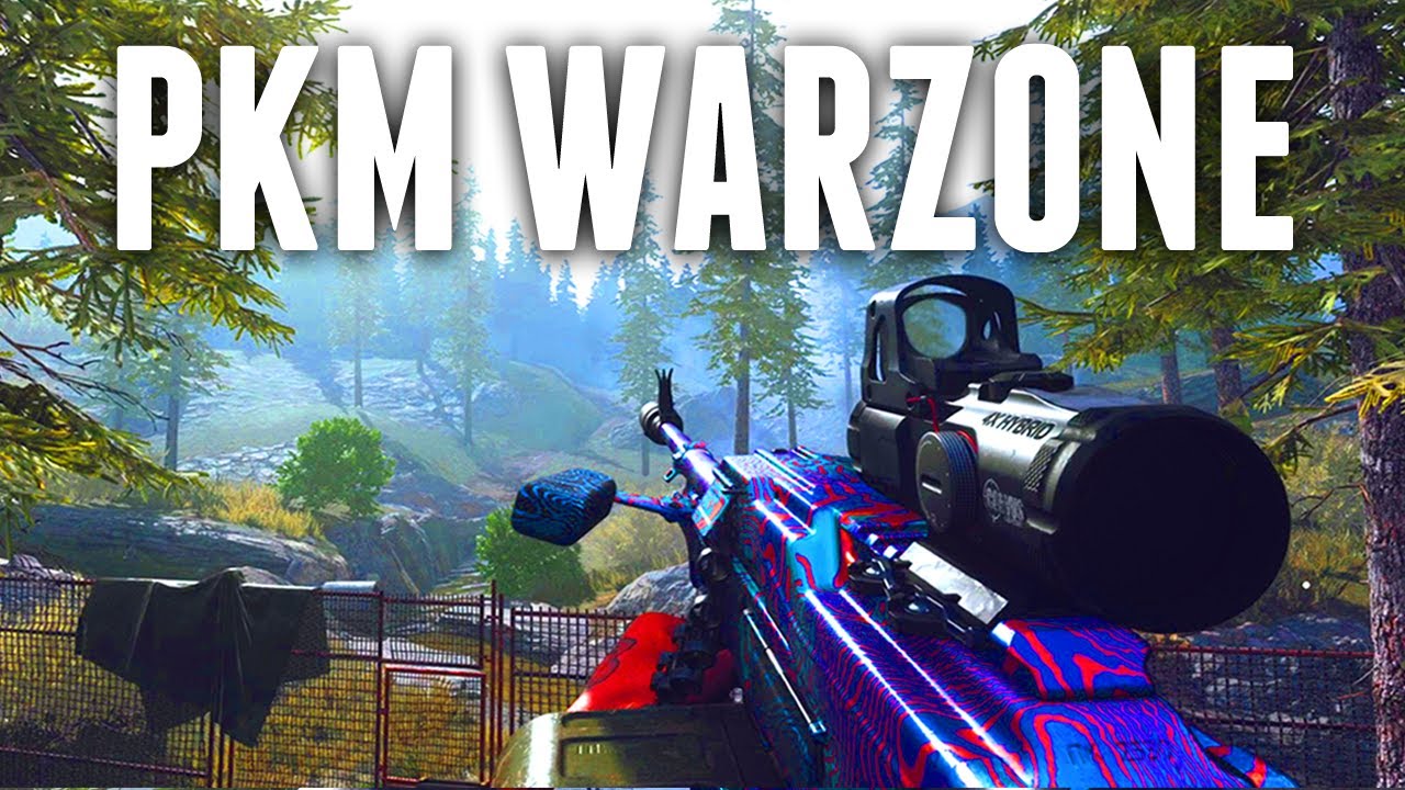 Dropping 20 Kills with the PKM! - Modern Warfare Warzone - YouTube
