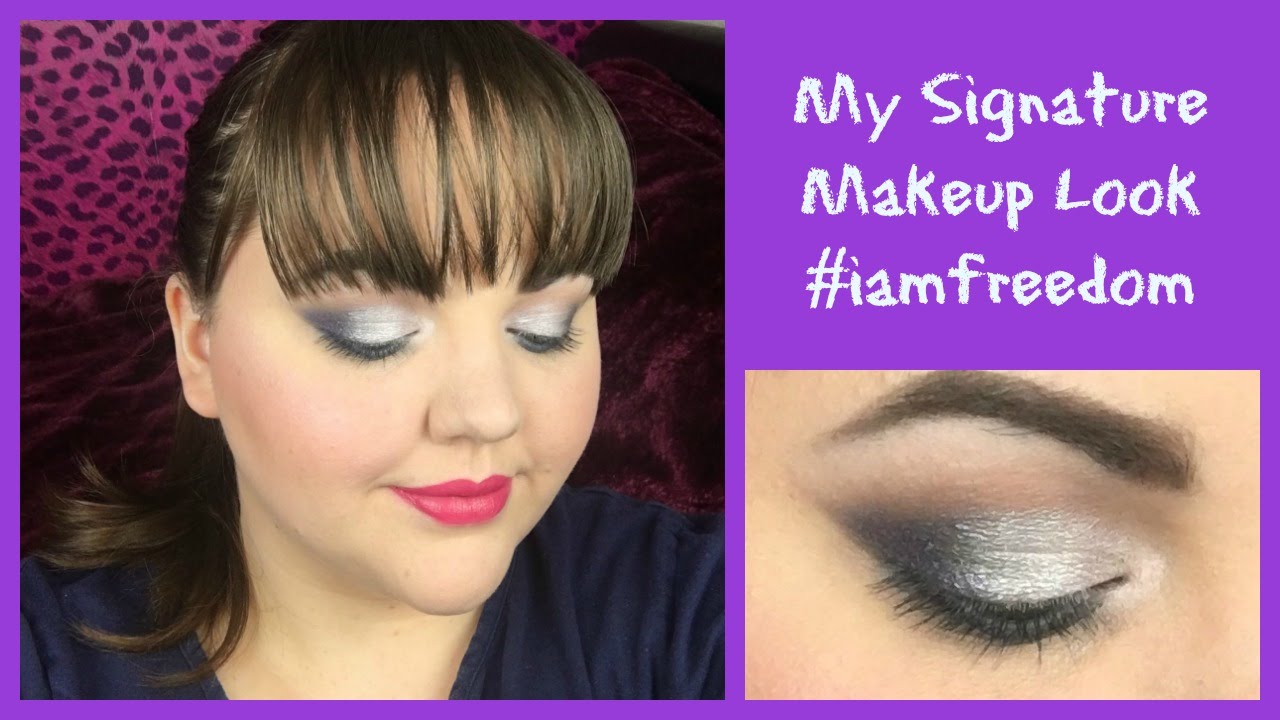 My Signature Makeup Look #iamfreedom - YouTube