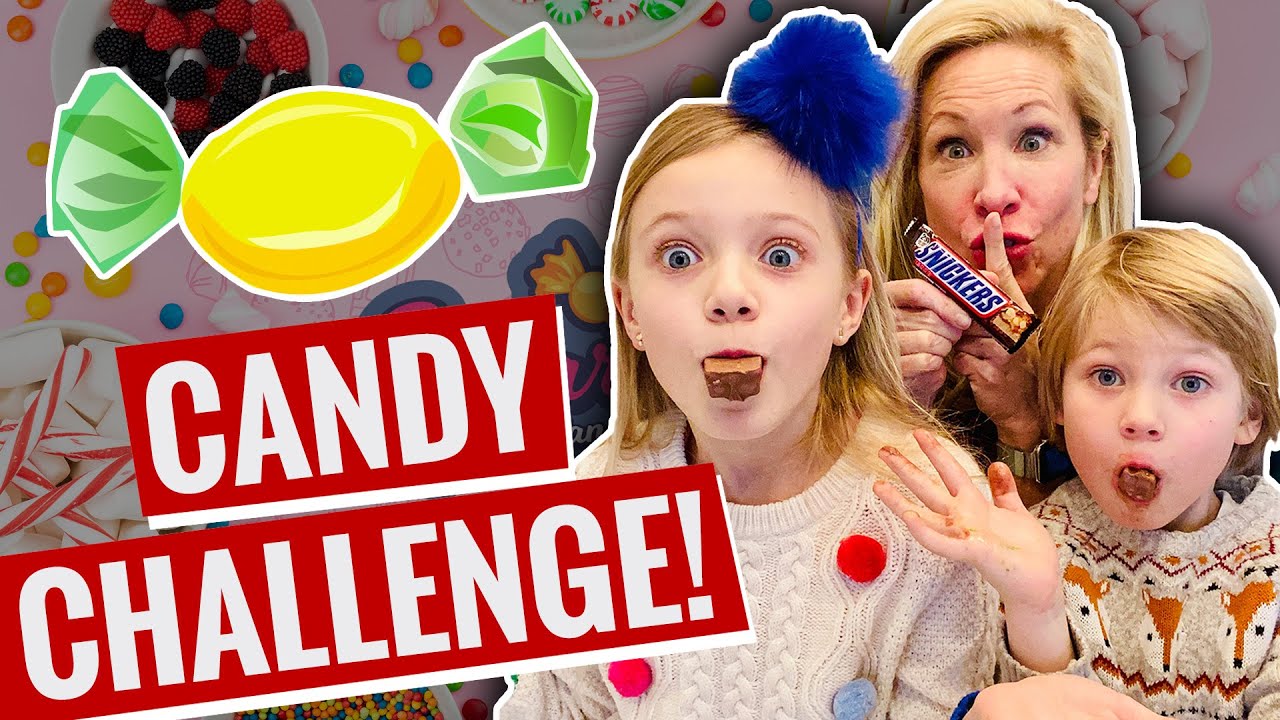 CANDY CHALLENGE | what candy is it | family fun | Adventures with Addy ...