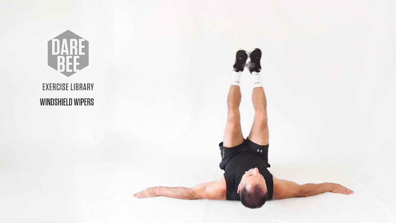 Exercise Library: Windshield Wipers - YouTube