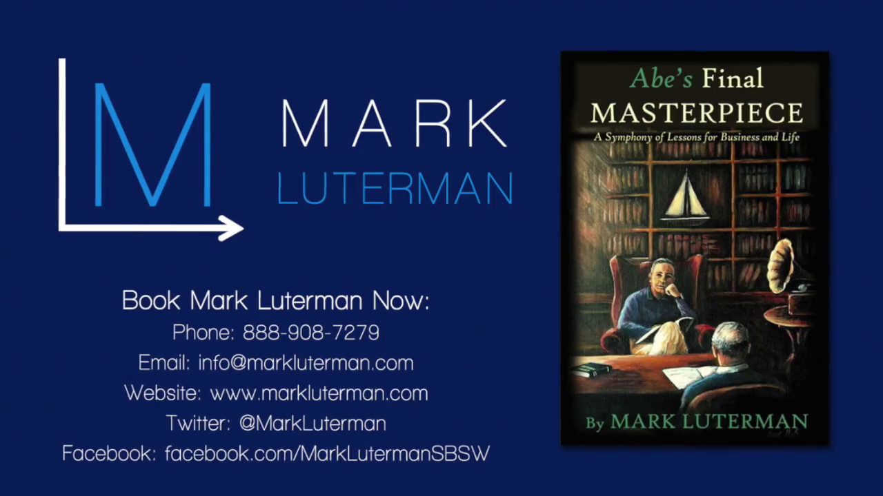 Mark Luterman: Keynote Speaker - YouTube