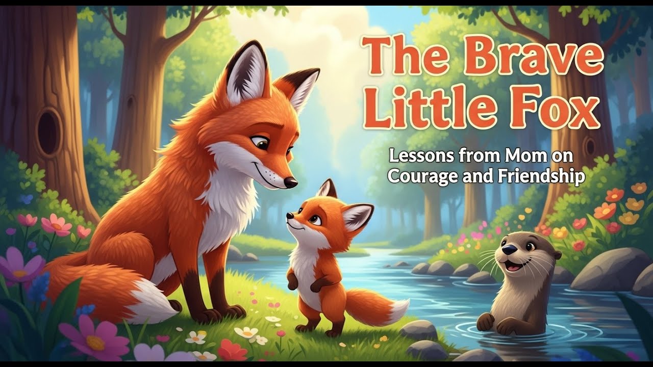 Mom’s Lessons for the Little Fox – The Brave Little Fox! 🦊 - YouTube