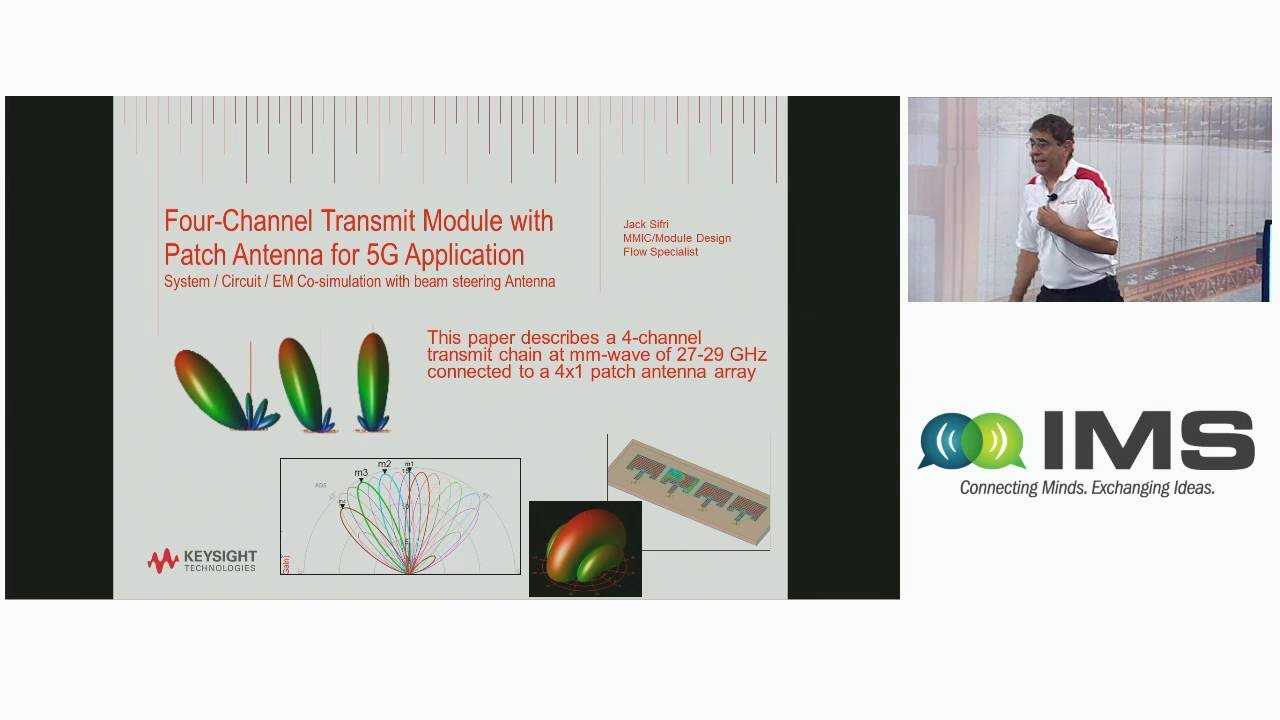 4-Channel Transmit Module with Patch Antenna for 5G Application - YouTube