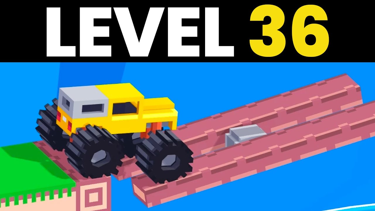 Fancade Drive Mad - Level 36 (Control Room) Gameplay Walkthrough - YouTube