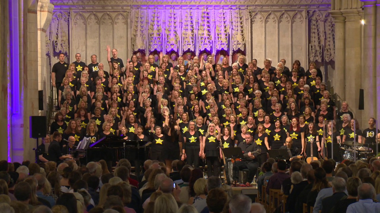 You're The Voice - Rock Choir - with conductor, Pippa D. Collins ...