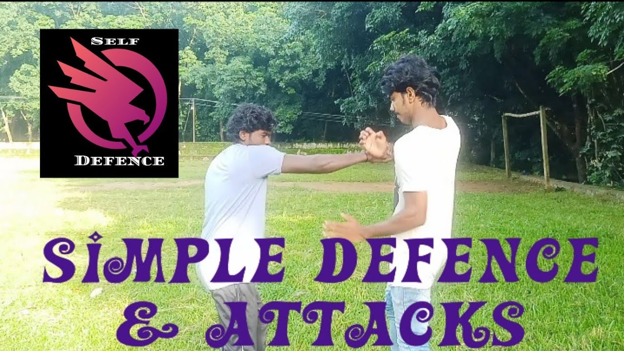Simple defence attack - YouTube