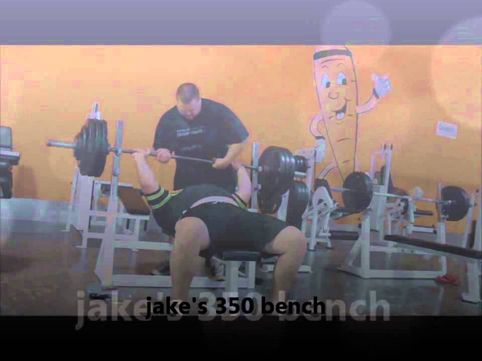 My 350lbs bench in the ram - YouTube