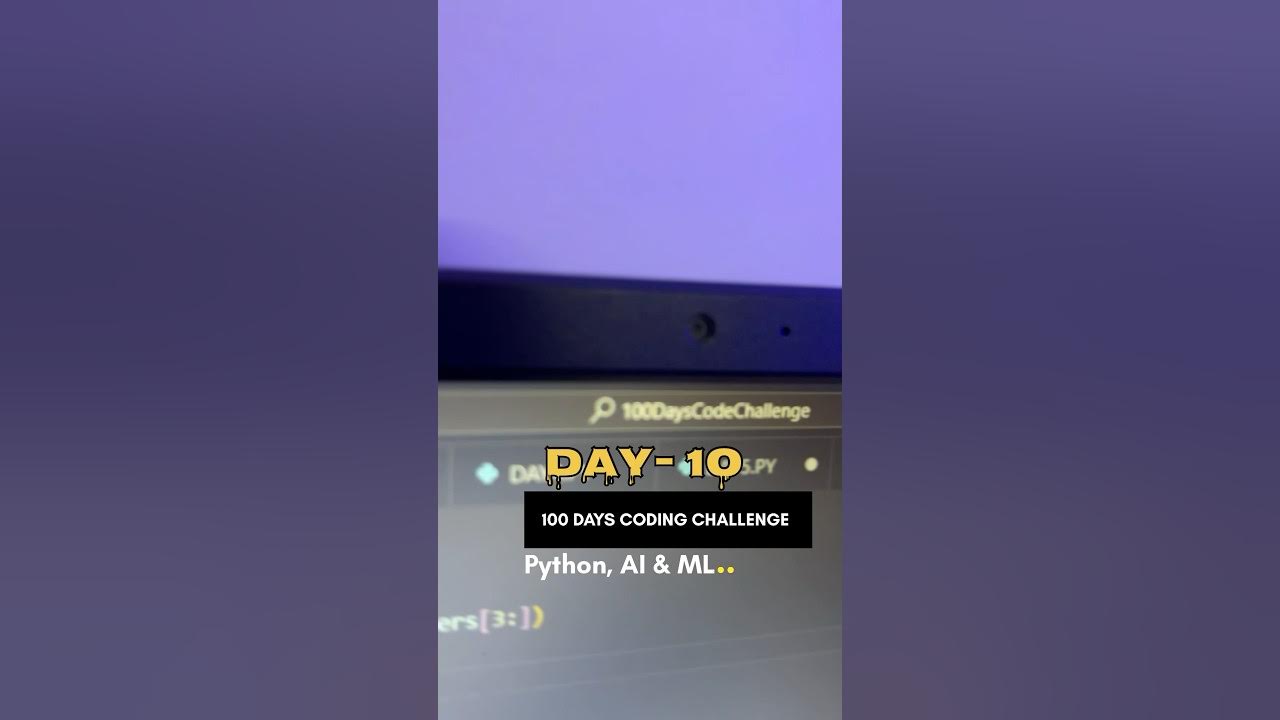 Day-10/100🚀 #coding #100dayschallenge #python #shorts - YouTube
