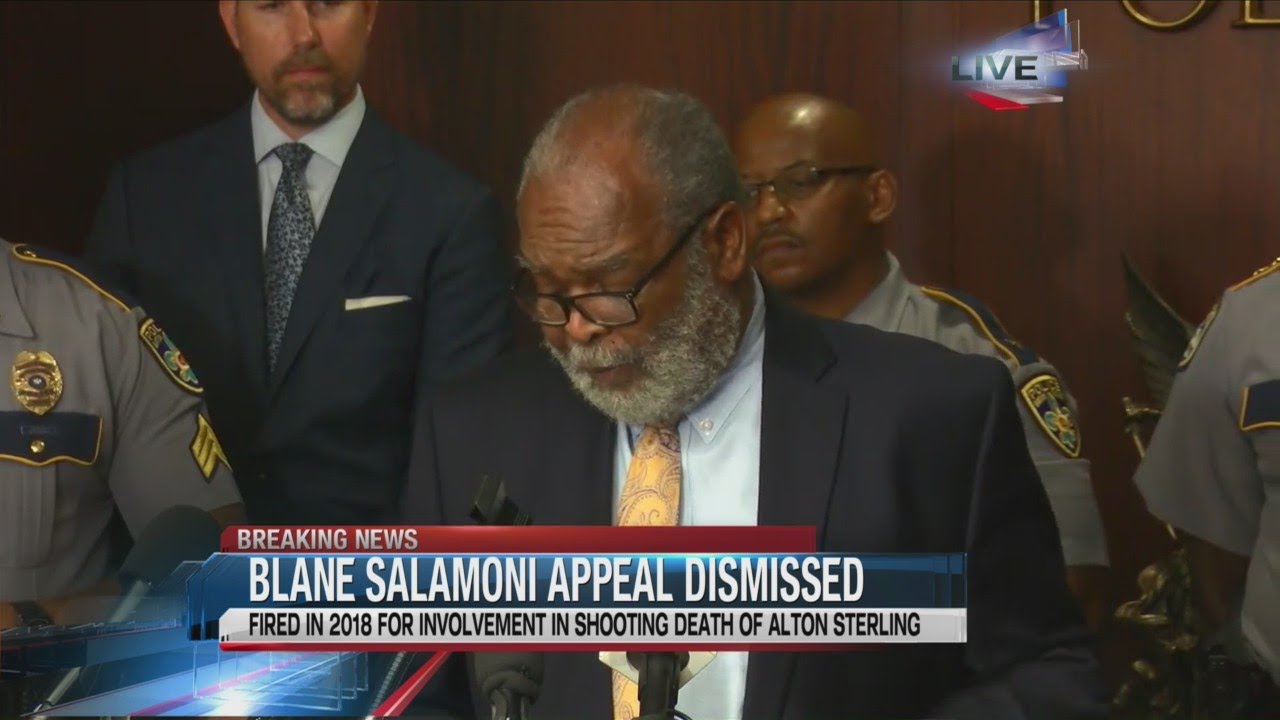 Blane Salamoni Civil Service Appeal - YouTube