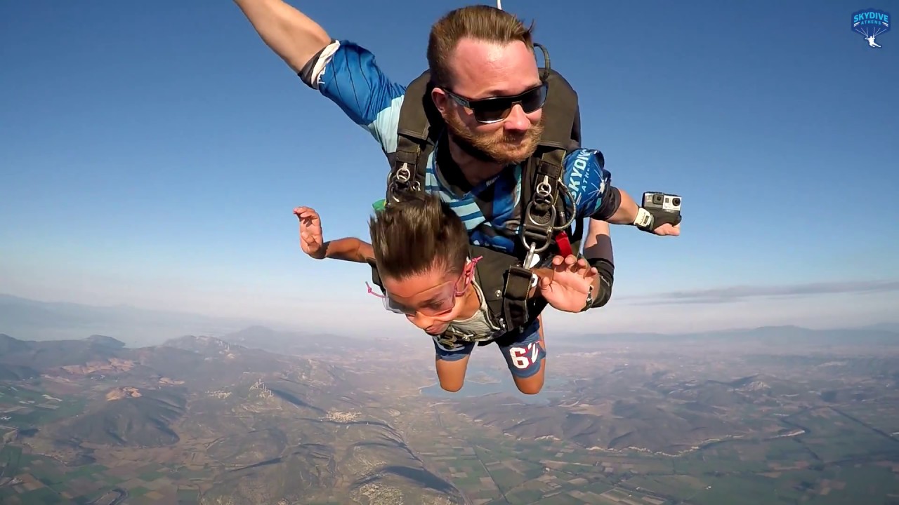 Skydive Athens Keagen10 - YouTube
