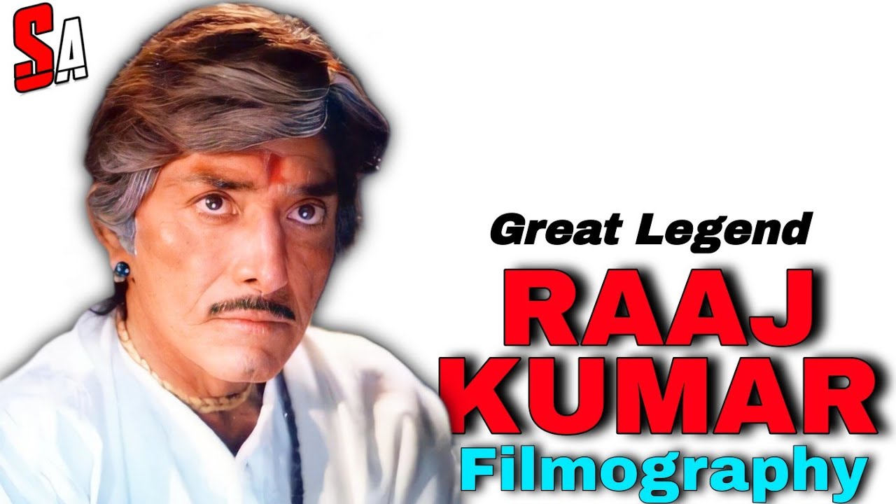 Raaj Kumar | Bollywood Hindi Films Great Legendary Actor | All Movies ...