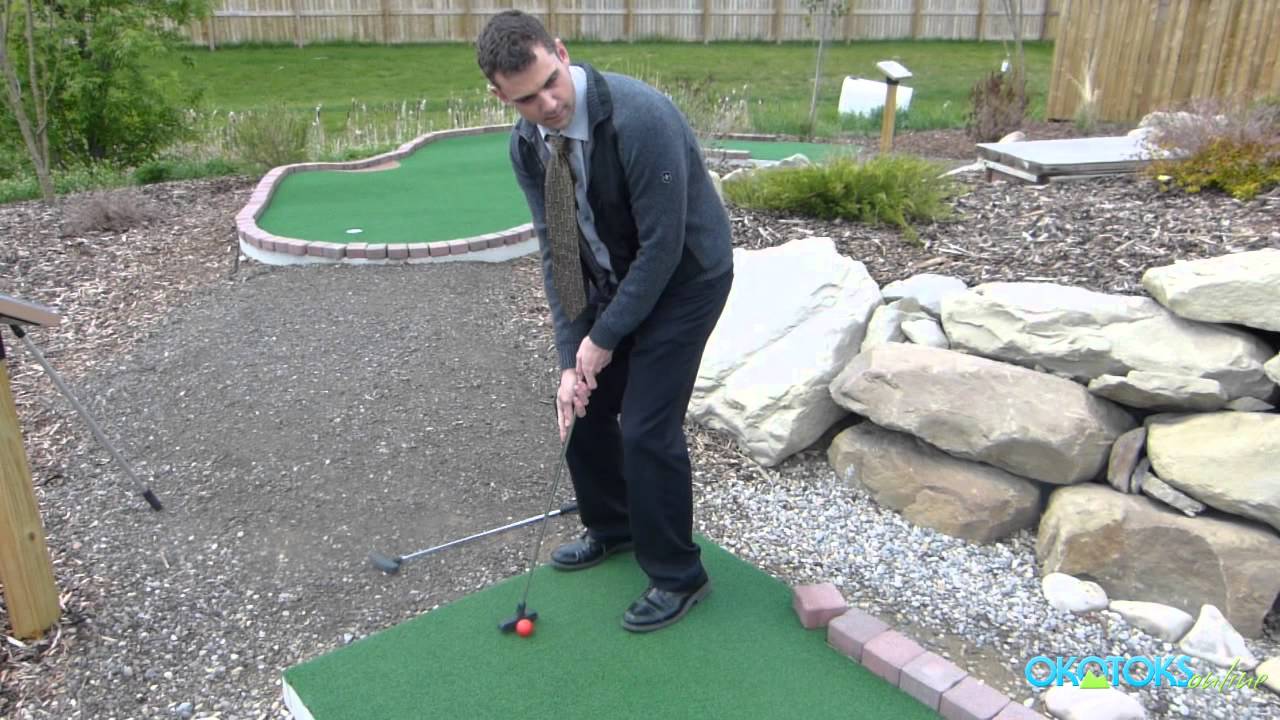 Mini Putt at Crystal Ridge Golf Course - YouTube