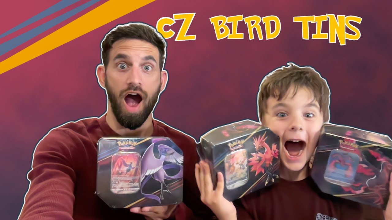 Pokemon Card Opening: Crown Zenith Bird Tins. We Want GOLD! #pokemon # ...