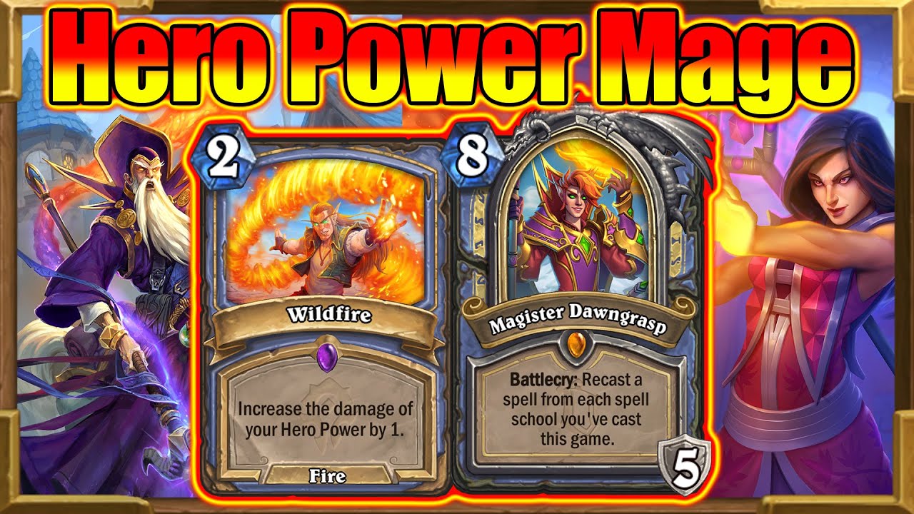 Blizzard Buffed My Hero Power Mage Deck Ep. 2 | Seems Fun! Fractured in ...