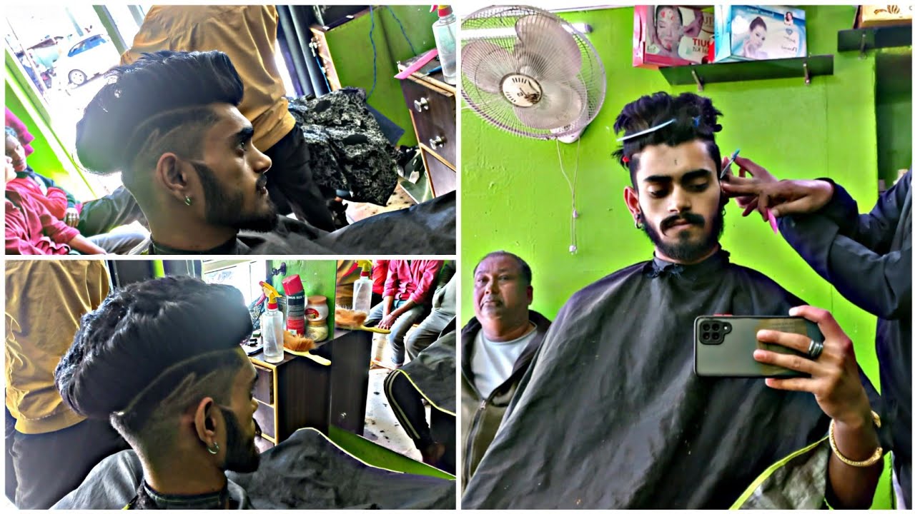 New Hair Style😍 Baal Kaat Die Akash Giri Youtube