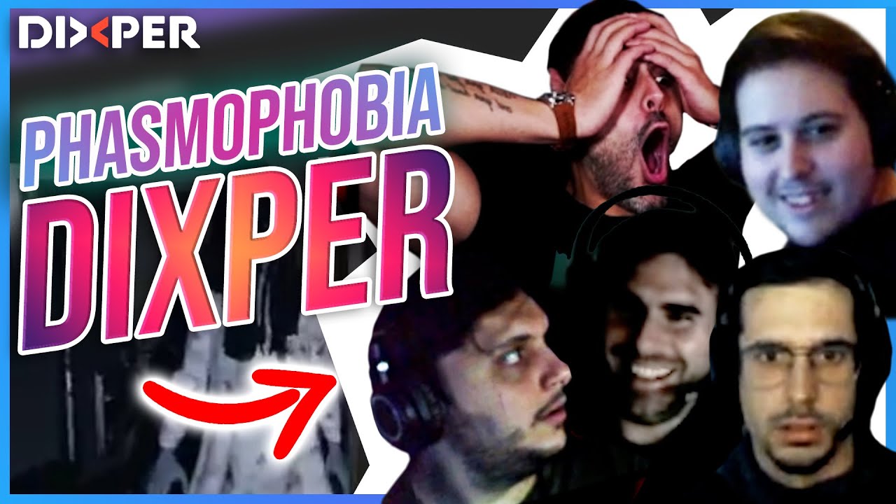 🤣CLIPS de PHASMOPHOBIA con DIXPER: Los MOMENTOS MÁS TERRORÍFICOS🤣 - YouTube