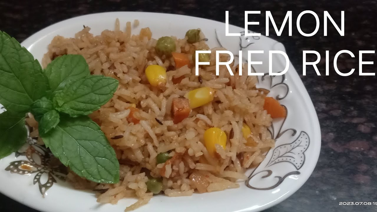 lemon rice#rice recipes#lemon fried rice@Youtuber_swatank - YouTube
