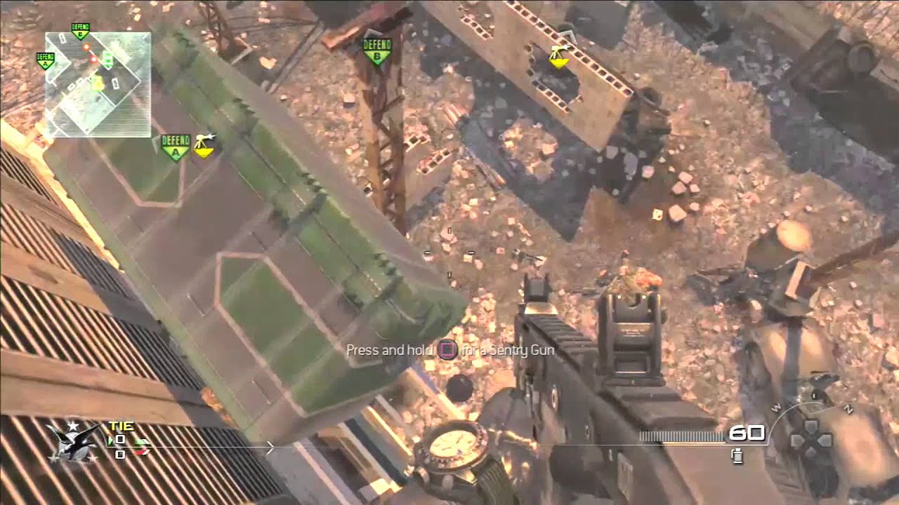 OUT OF MAP COD MW2 KARACHI! (MEDIUM) - YouTube