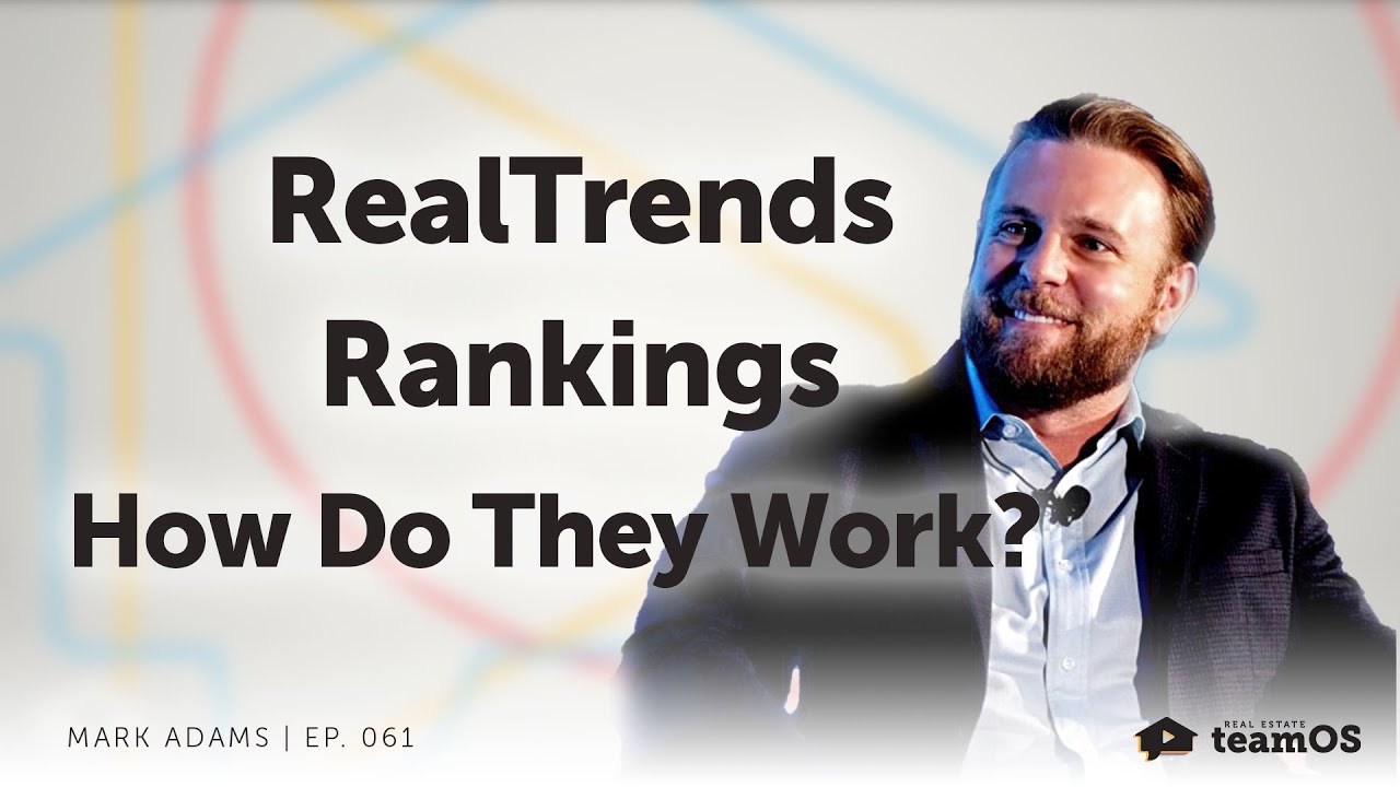 Ranking the Top Real Estate Teams with Mark Adams | Ep 061 - YouTube