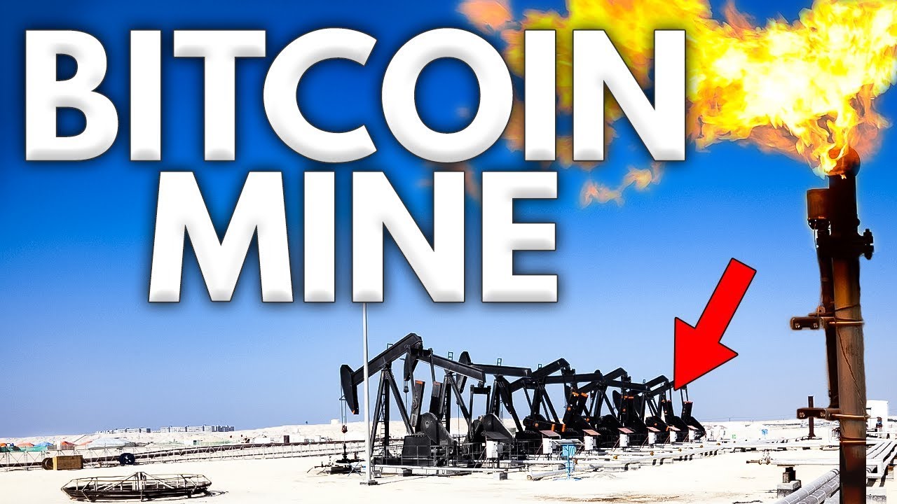 Inside The Facility That Burns Natural Gas To Mine Bitcoin - YouTube