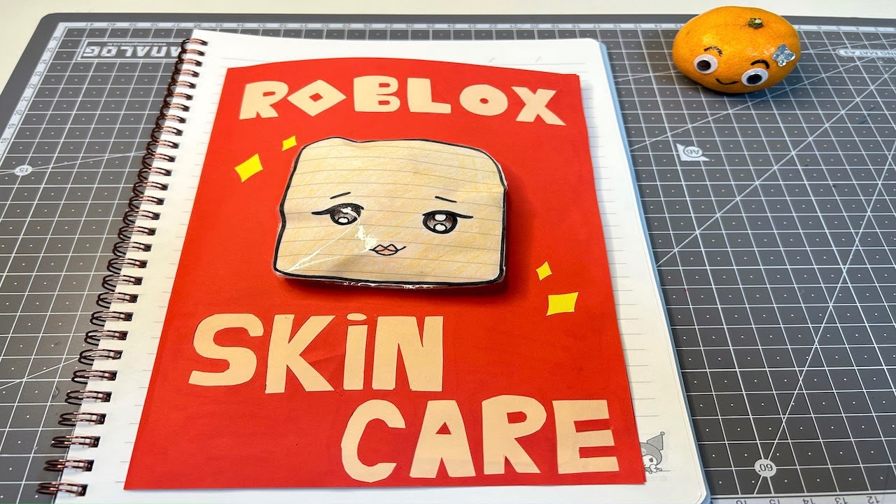 [🌈Paper diy 🌈]Roblox Skincare/paper diy/로블록스/종이놀이 - YouTube