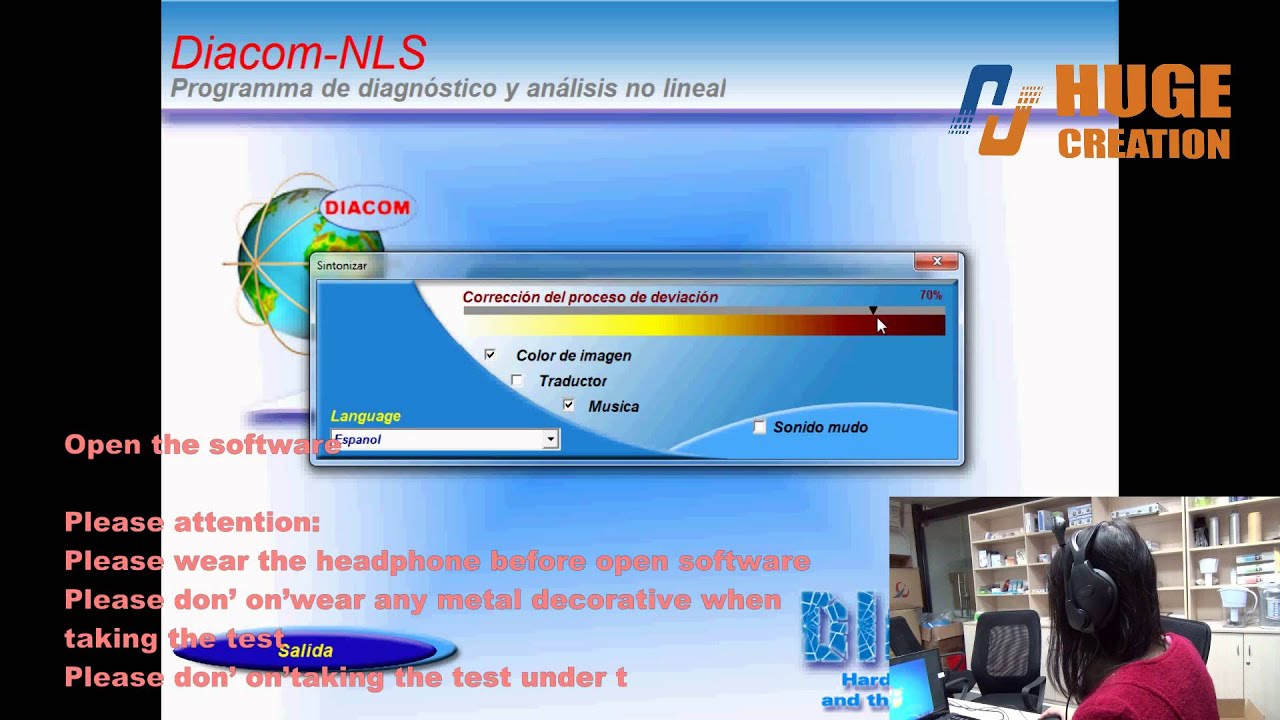 3D NLS sub body health analyser - YouTube