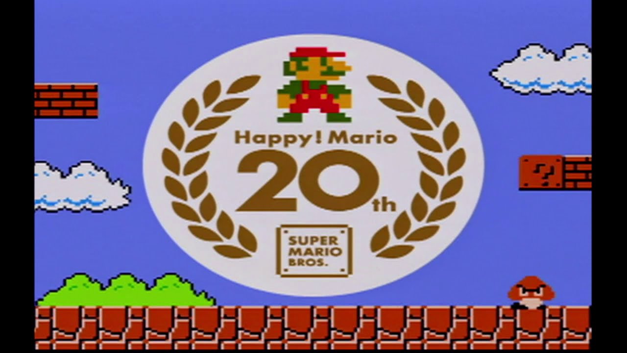 Super Mario 20th Anniversary Demo Video - YouTube
