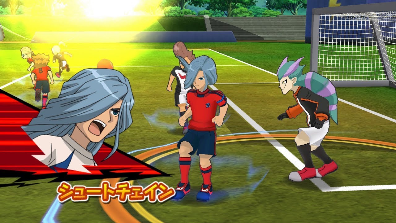 Inazuma Eleven Go Strikers 2013 Sekai Senbatsu Kai Vs Team Zero Wii ...