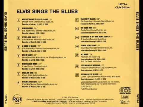 Elvis Sings The Blues