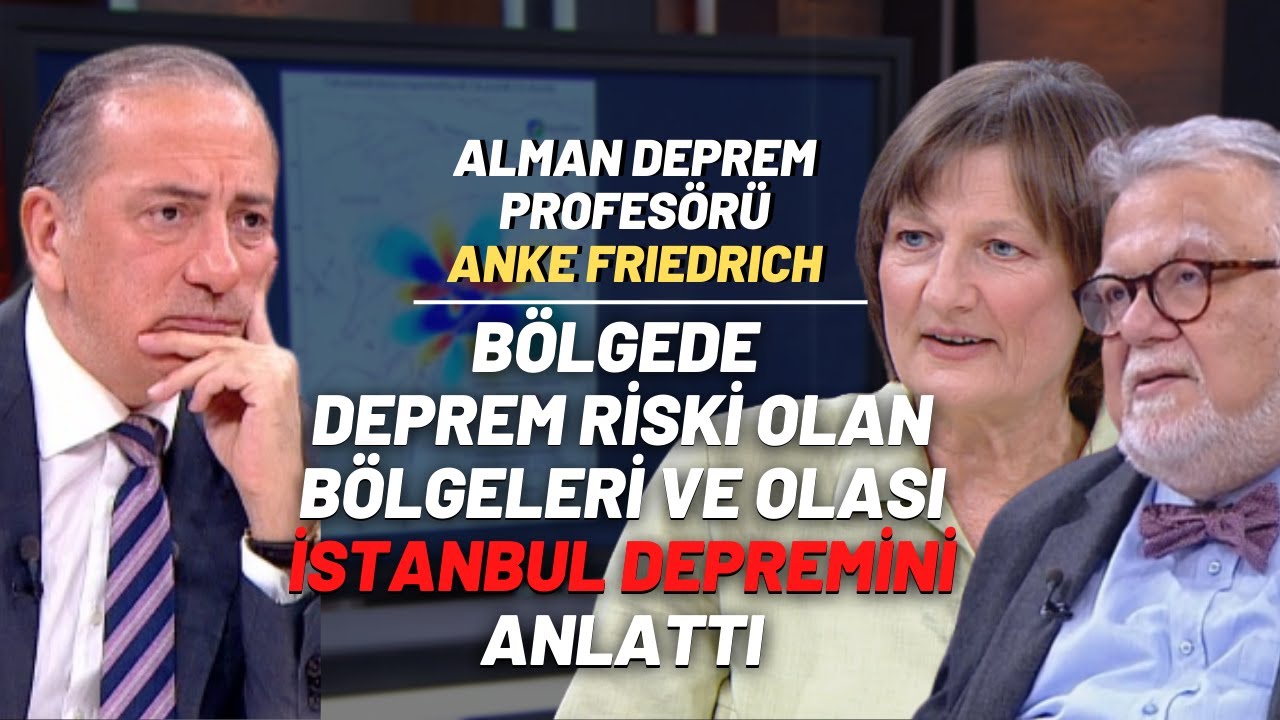 Anke Friedrich Bölgede Deprem Riski Olan Bölgeleri ve Olası İstanbul ...
