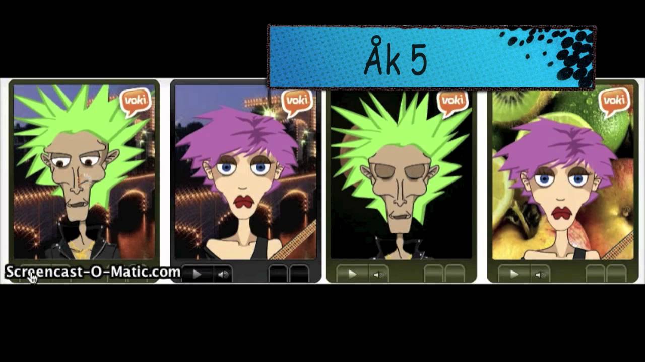 Voki Stories - YouTube