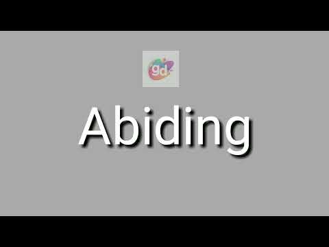 Abiding Antonym and Meaning//Googul Dictionary//