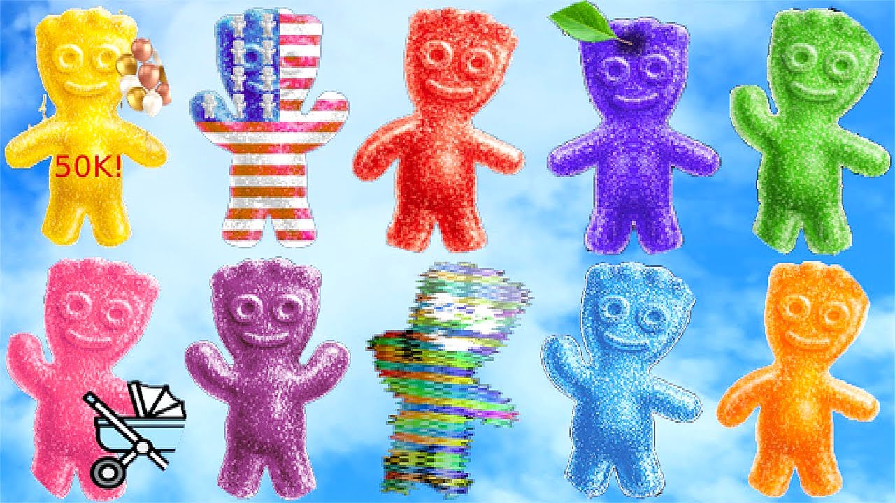 FIND the SOUR PATCH KIDS *How to get ALL 60 Sour Patch Kids and Badges ...