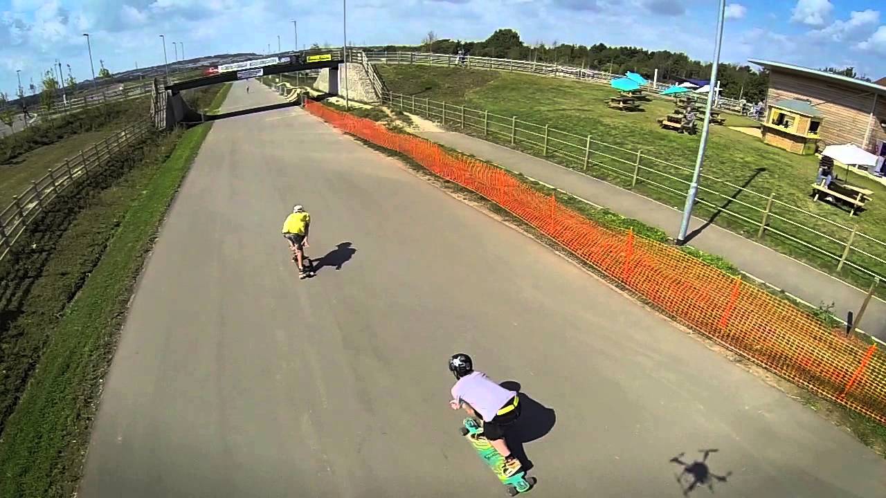 Cyclopark Birds Eye View - YouTube