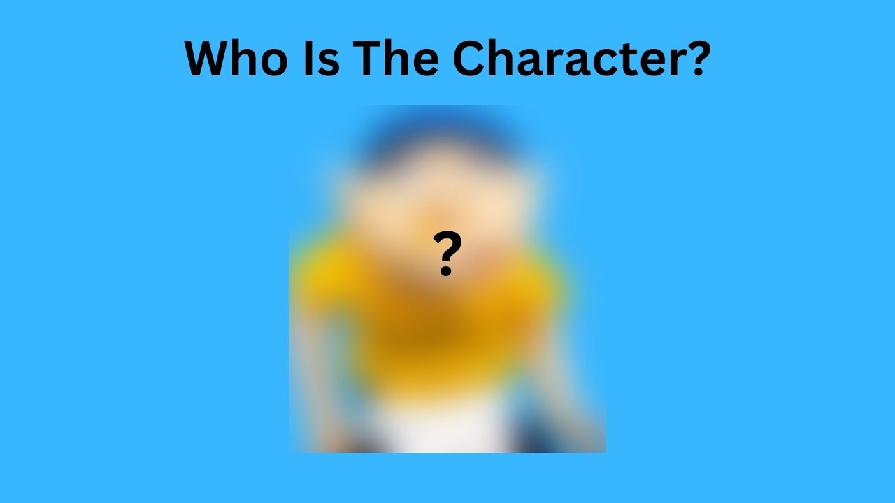 Who Is The Blurred SML Character Challenge! - YouTube