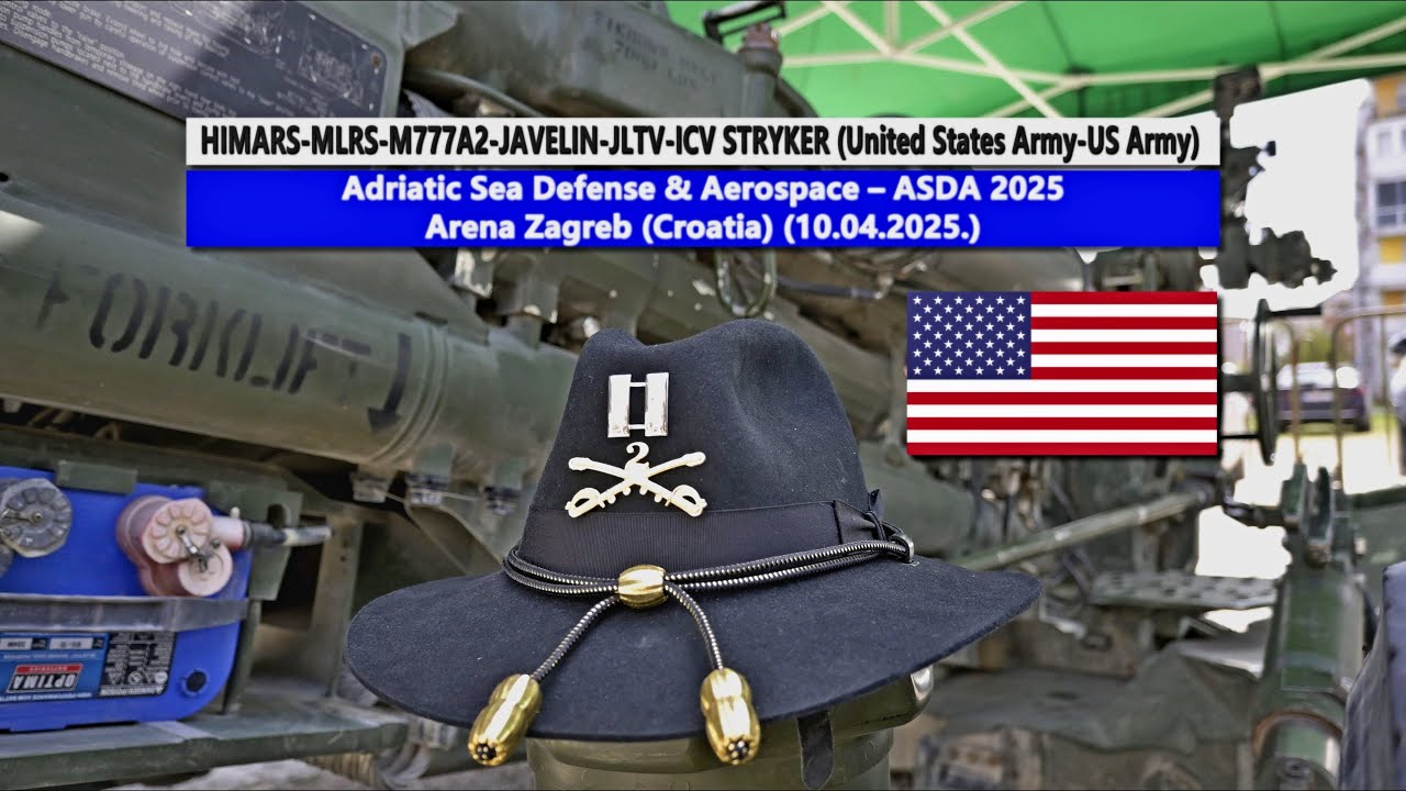🇺🇸US Army (HIMARS_MLRS_M777A2_JAVELIN_JLTV_STRYKER) (ASDA 2025) - YouTube