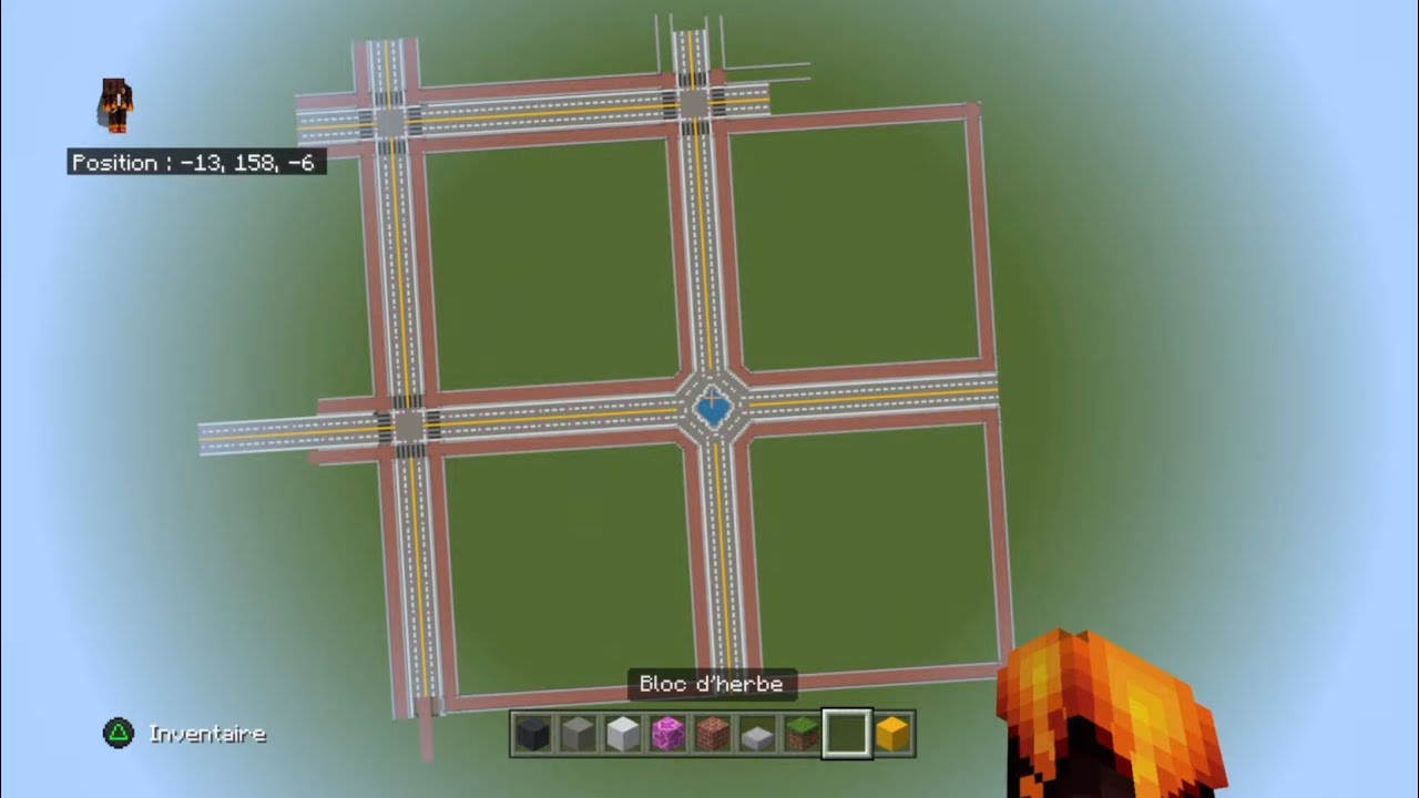 Live Minecraft Ps4 ;Construction de ma Map Ville ! - YouTube