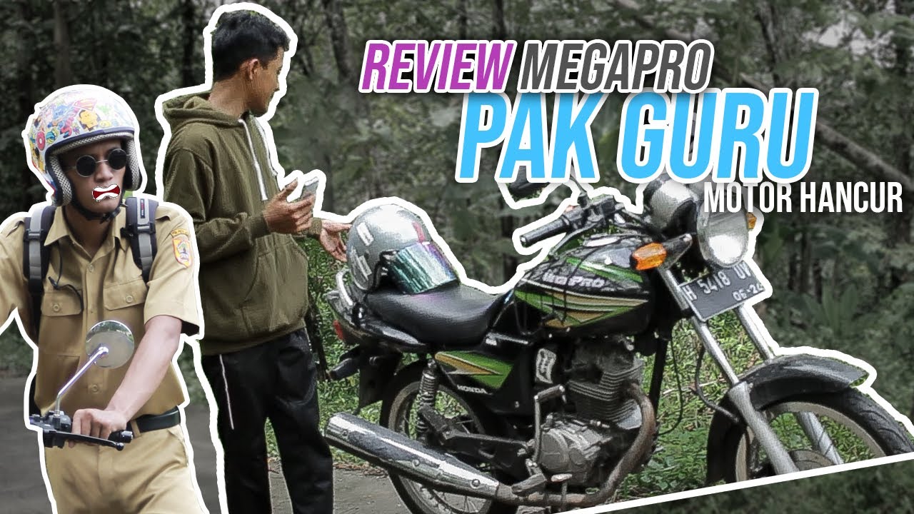 BEGINI KONDISI MEGAPRO HIU Standar pak guru | review megapro hiu - YouTube