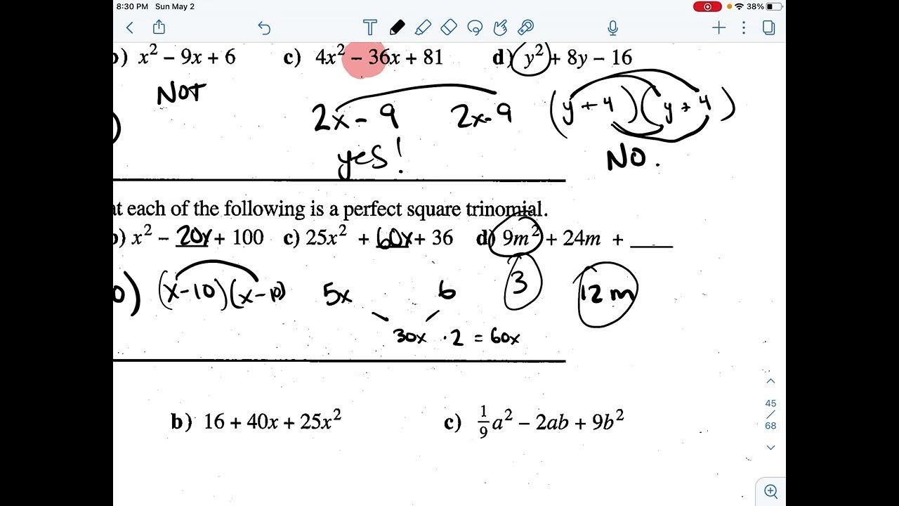 Factoring Polynomials L7. CE2 - YouTube