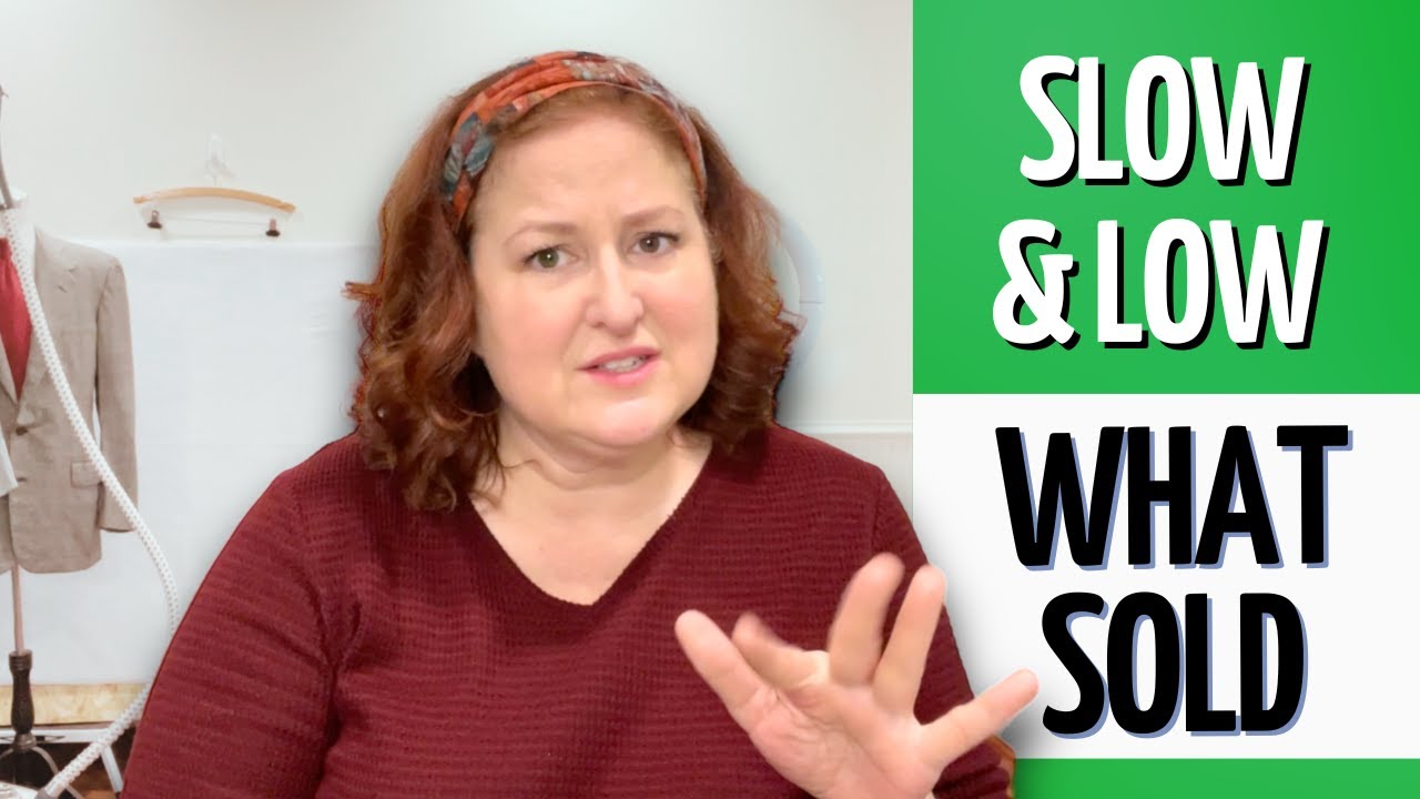 IF YOU SLOW DOWN, SO DO YOUR SALES - WHAT SOLD APRIL 5-7 ON POSHMARK ...