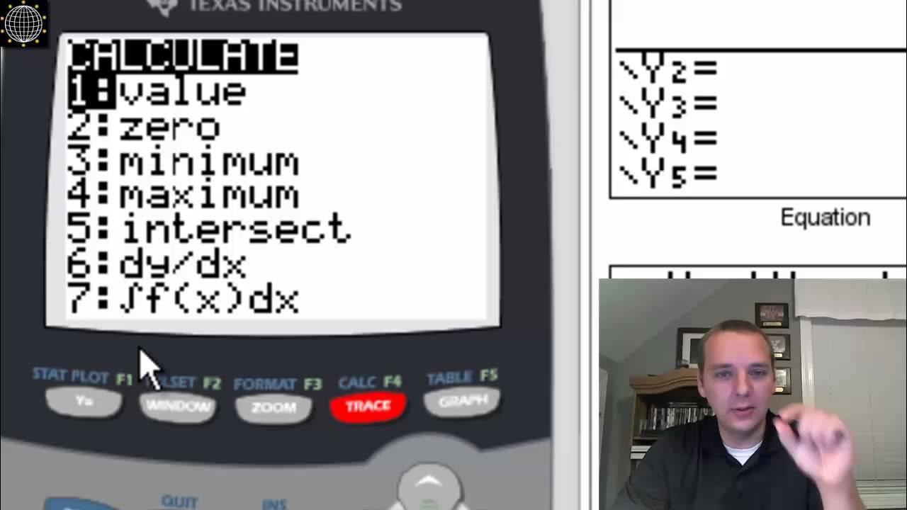 Definite Integral Using a TI Calculator (Graphing) - YouTube